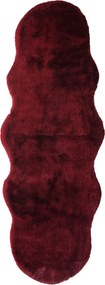 XXXLutz UMĚLÁ KOŽEŠINA, 60/180 cm, bordeaux Ambia Home - Kůže - 007821013257