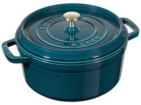 Staub Cocotte hrnec kulatý 20 cm/2,2 l mořská modř, 1102037