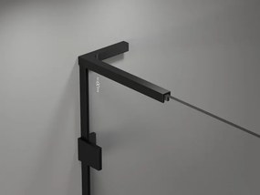 Mexen Lunar-F L, sprchový kout pravý 90 x 70 cm, 8mm čiré sklo, černý profil, 836L-090-070-70-00-P