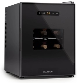 Klarstein Silent Vino 12 Uno, vinotéka, 31 l / 12 lahví, 5-18 °C, dotykový displej