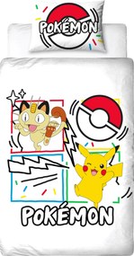Dětské ložní povlečení, 140 x 200 cm (Pokémon)