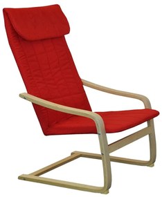 Idea nábytek Křeslo LISA červené K51