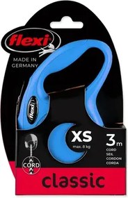 Flexi Classic XS lanko 3m modré / Vodítko