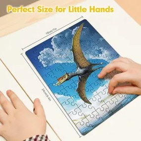 CubicFun Oboustranné puzzle ve vejci National Geographic: Pterosaur /