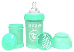 Twistshake Kojenecká láhev Anti-Colic 180 ml Pastelově růžová