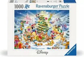 Ravensburger Disney: Všichni na palubě na Vánoce / 1000 dílků  / od 14