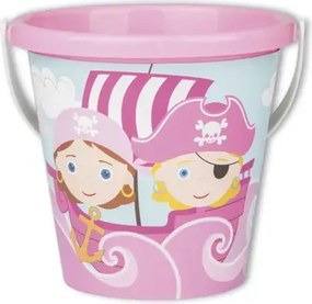 Androni Kyblík piráti růžová / průměr 17 cm / od 12 měsíců