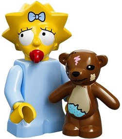 Lego minifigurky simpsons 71005 maggie simpson