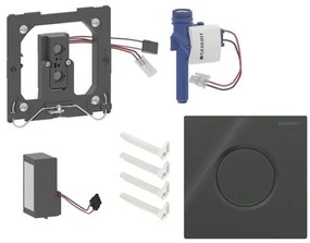 Geberit - Elektronické ovládání splachování pisoárů typ 01, síťové napájení, černá 116.021.DW.5