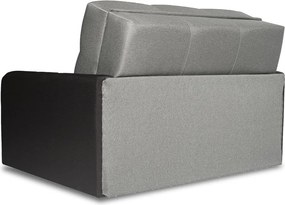 IDZ Pohovka TOP II, 132 cm Barva látky: Šedo-zelená a černá (Bahama 34 + Bahama 36)