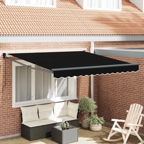 Stahovací markýza Černá 300 x 250 x 165 cm 3330043