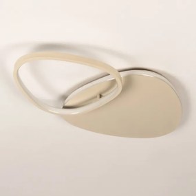 Stropní stmívatelné LED svítidlo Organic Taupe 40