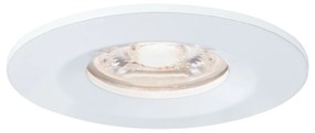 Paulmann 94298 Nova Mini, bílá bodovka, 1x4W LED 2700K, prům. 6,5cm, IP44