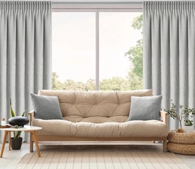 ZÁVĚS NA PÁSCE NILO 140X270 CM STŘÍBRNÝ