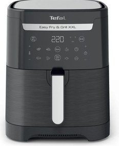 Černá horkovzdušná fritéza Easy Fry &amp; Grill XXL EY801815 – Tefal