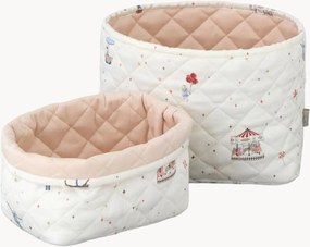 Sada skladovacích košů z bavlny Carousel, 2 díly
