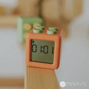 Mary's Budík - kostka, oranžová