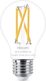 Philips Smart LED žárovka Filament E27 A60, 7 W, 806 lm, 2700-6500 K, čirá