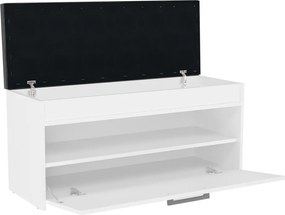 TPS Botník se sedákem PARMA- Bílá