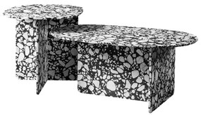 MINIFORMS - Konferenční stolek CHAP - mramorový
