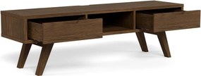 ACTONA TV stolek A-LINE hnědý 150x40 cm
