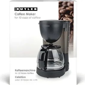Butler Kávovar černá / Kávovar na překapávanou kávu / 750 W / 1,25 l /