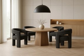 Designové čalouněné jídelní křeslo Leith - výběr z 18 provedení