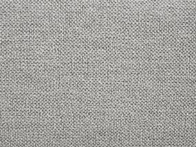Kontinentální postel s úložným prostorem 180 x 200 cm šedá ARISTOCRAT Beliani