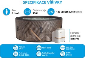 Mspa | Vířivý bazén MSPA Mono F-MO062W | 11400276