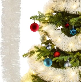LED vánoční girlanda na stromeček bílá