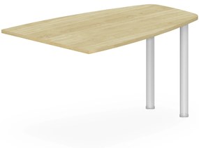 Artspect JDE09132 - Stůl doplňkový 90x135cm - Buk