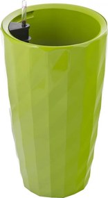 Samozavlažovací květináč G21 Diamant zelený 57 cm [6392532]