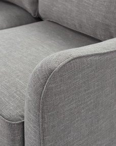 Pohovka Venuste grey linen 2-místná