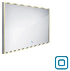 Nimco zrcadlo LED senzor 1000 x 700 Model 13000 hliníkový rám ZP 13004V