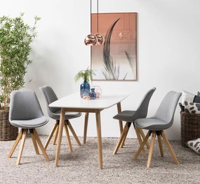 ACTONA GROUP Jídelní židle DIMA šedá 0000063760