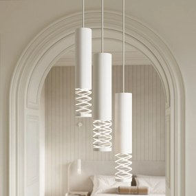 Sollux Lighting Závěsné svítidlo LAMI 2 bílé