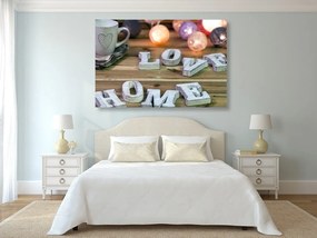 Obraz harmonický domov - 90x60 cm