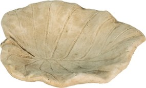 Cementové pítko pro ptáčky ve tvaru leknínového listu - 22*22*6 cm