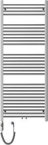 Mexen Mars, elektrické topné těleso 1500x600 mm + topná tyč 600 W, chromová, W110-1500-600-2600-01