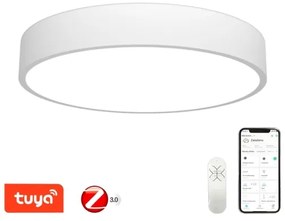 Immax NEO 07207L-LED Stmívatelné stropní svítidlo RONDATE 65W/230V Tuya bílá +DO