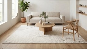 Krémový koberec 160x230 cm Lamina – ESTE