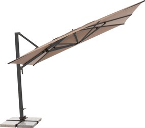 Doppler ALU XL ULTRA 4x3 m - výkyvný zahradní slunečník s boční tyčí