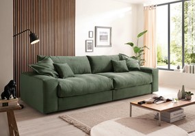 XXXLutz POHOVKA BIG SOFA, textil, zelená P & B - Pohovky - 002220024211