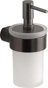 Sapho Gedy Pirenei - Dávkovač tekutého mýdla, mléčné sklo, gun metal PI8181