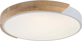 Rabalux 71417 - LED Stropní sv MAPLE2 LED/24W/230V 3000K bílá/dub pr. 41 cm