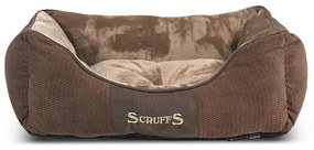 Hnědý plyšový pelíšek pro psa 10x50 cm Scruffs Chester S – Plaček Pet Products