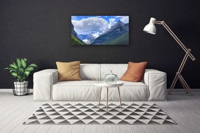 Obraz na plátně Krajina Hory 125x50 cm