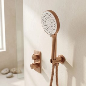 Rea, Sprchová hlavice REA JS-019 BRUSH COPPER, REA-03902