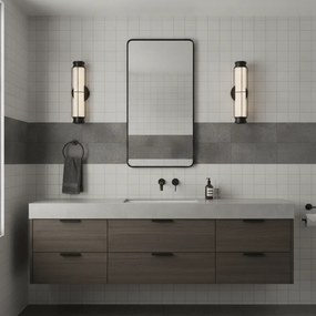 Elstead SAYLOR S černé světlo do koupelny 43 cm LED 19W 912 lm IP44