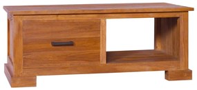 TV stolek 90 x 50 x 37 cm masivní teakové dřevo